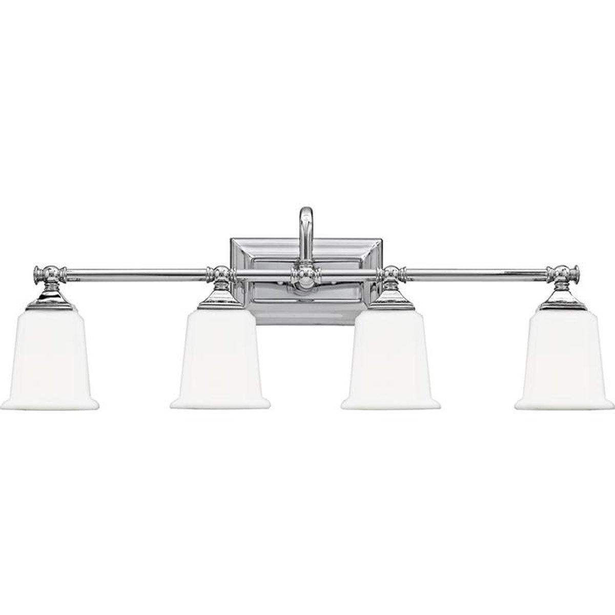 Refined Classic Vanity Light - 4 Light - Opal Glass | Shades of Light
