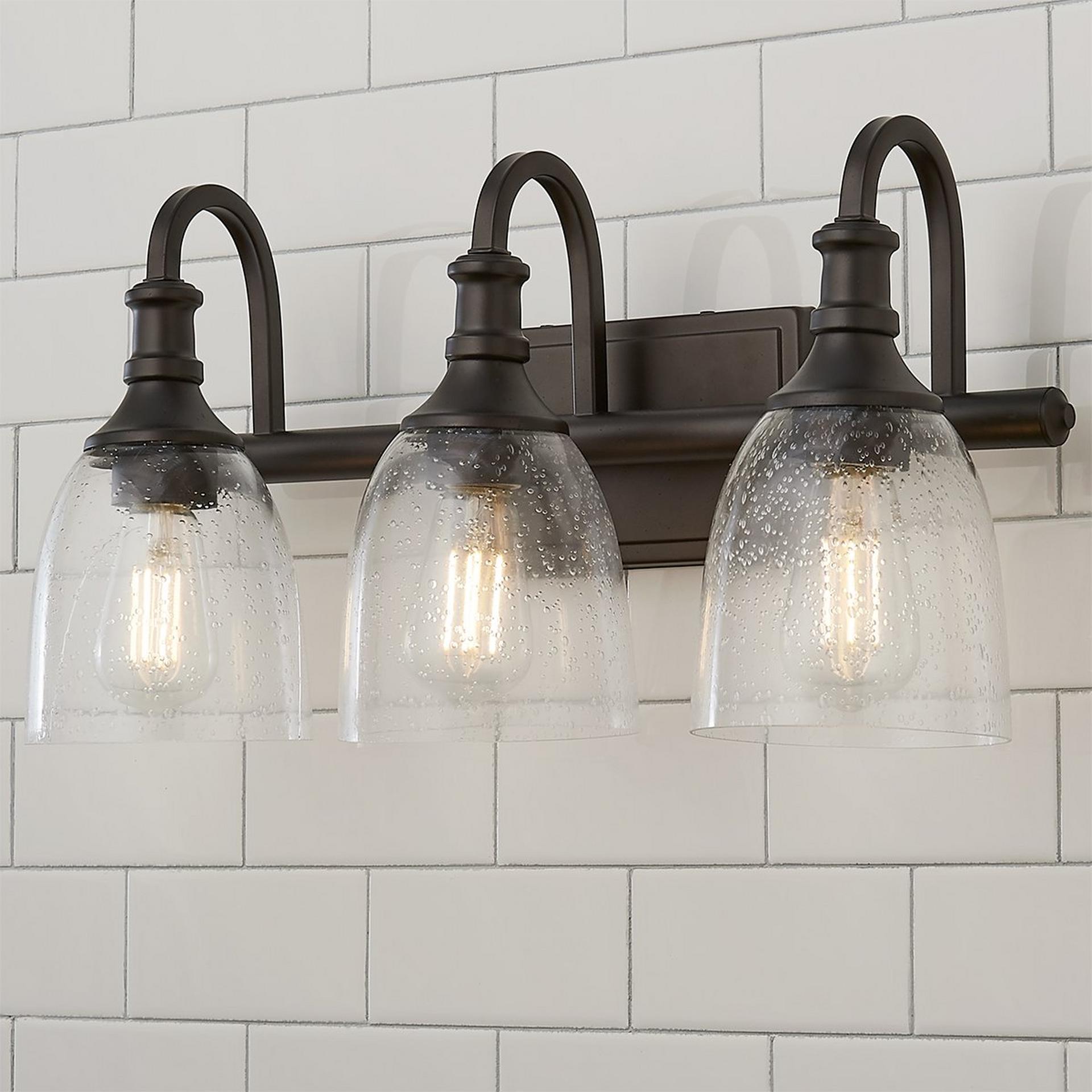 Modern Progression Vanity Light - 3 Light | Shades of Light