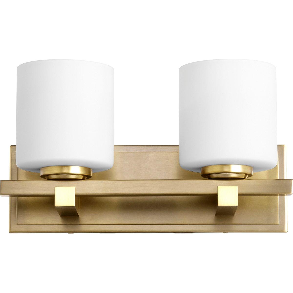 Opal Barrel Vanity Light - 2 Light | Shades of Light