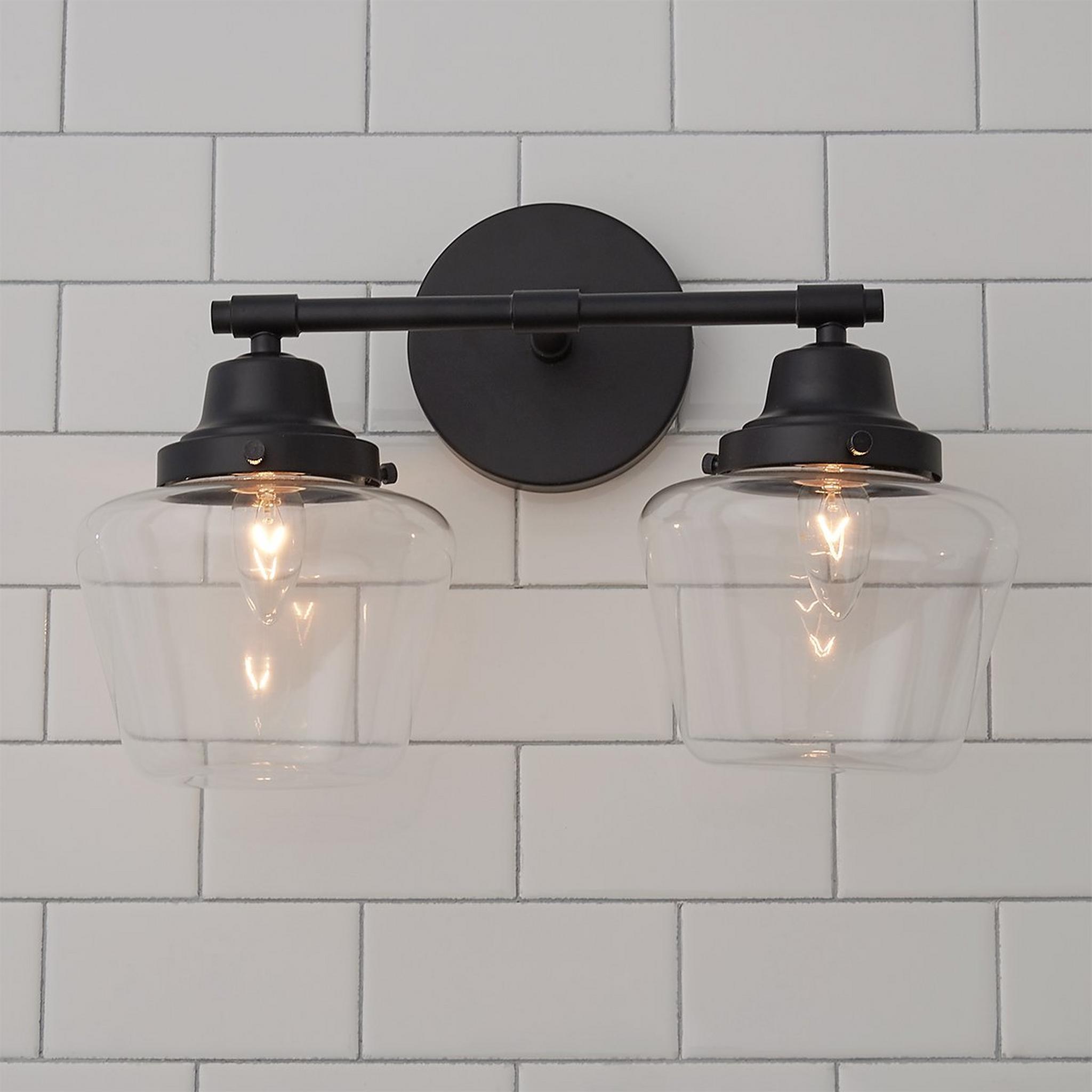 Jacobson Vanity Light - 2 Light | Shades of Light
