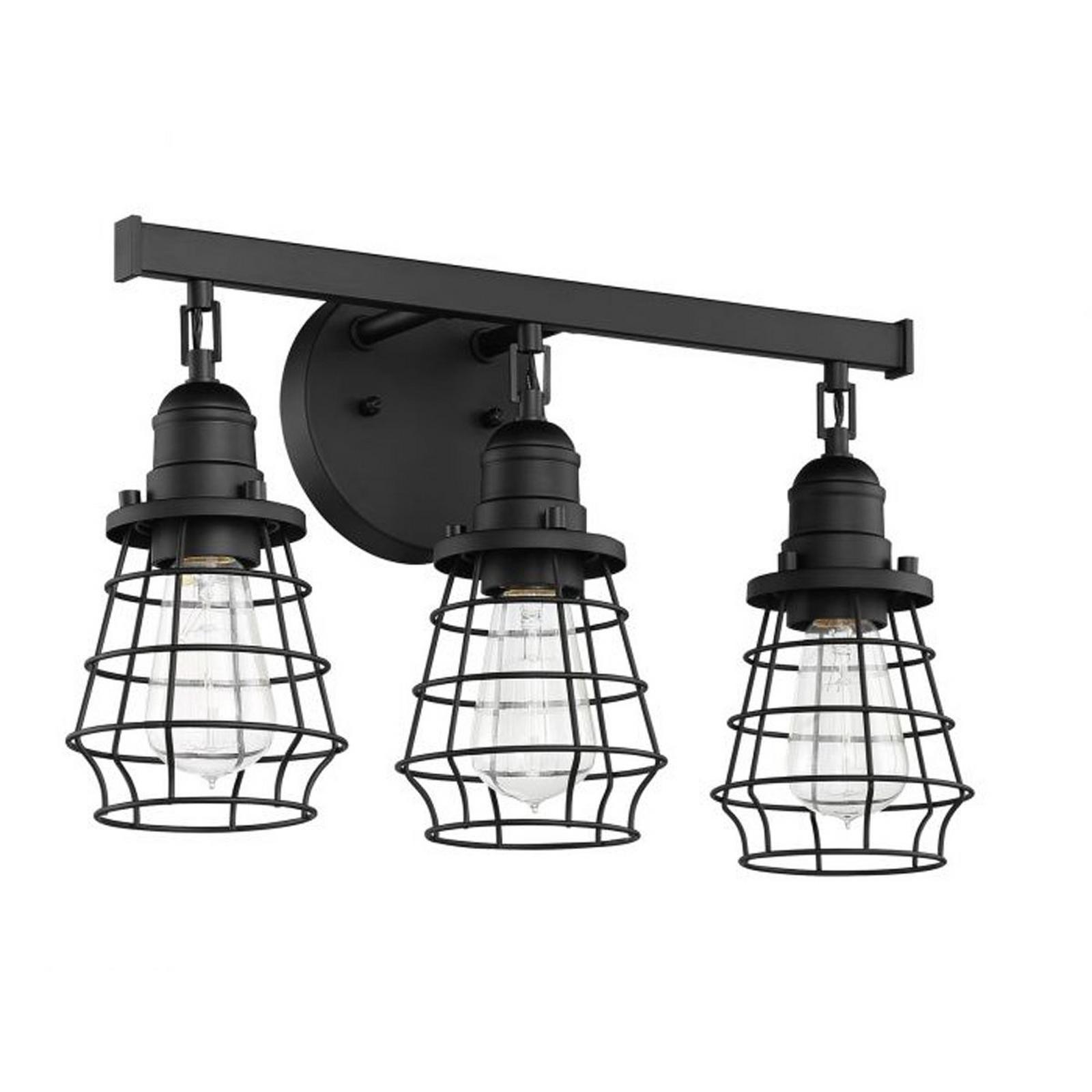 Hanging Cage Vanity Light - 3 Light | Shades of Light