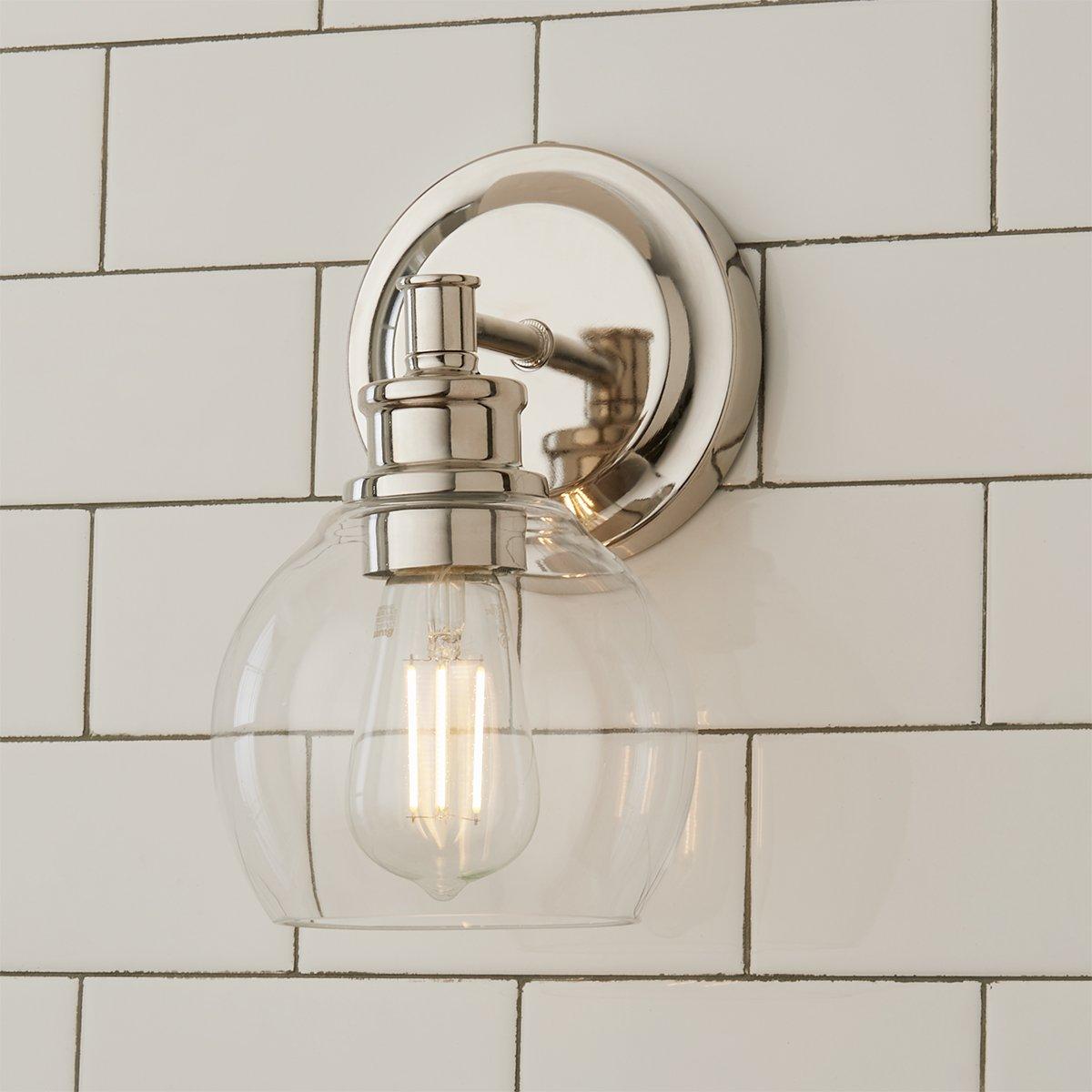 Volta Glass Bath Sconce | Shades of Light