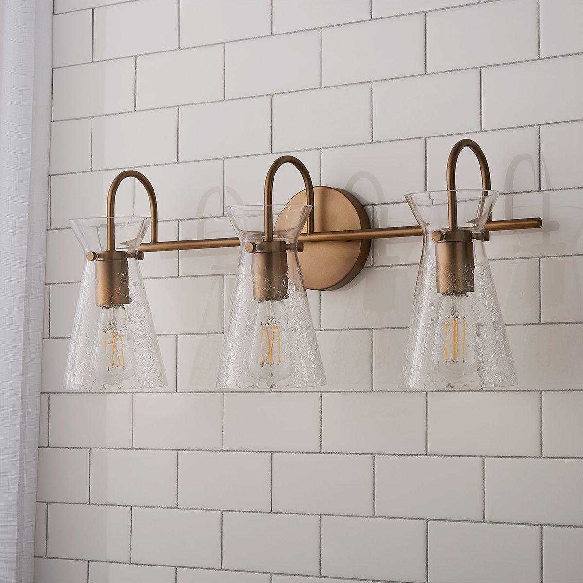 Leo Vanity Light - 3 Light | Shades of Light