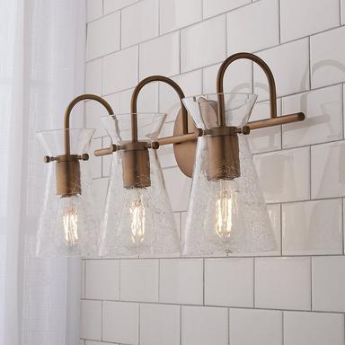 Leo Vanity Light - 3 Light | Shades of Light