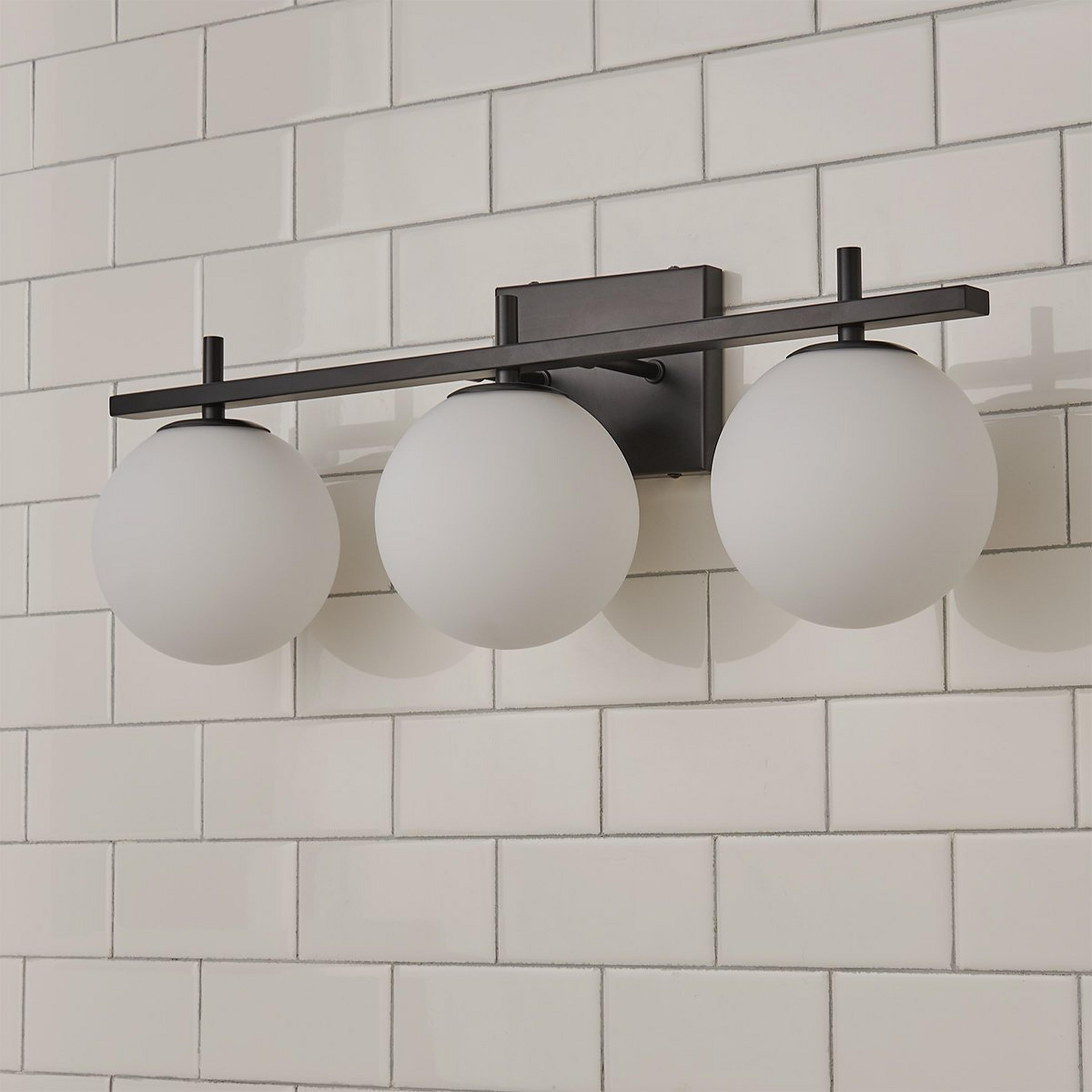 Graceful Opal Vanity Light - 3 Light | Shades of Light