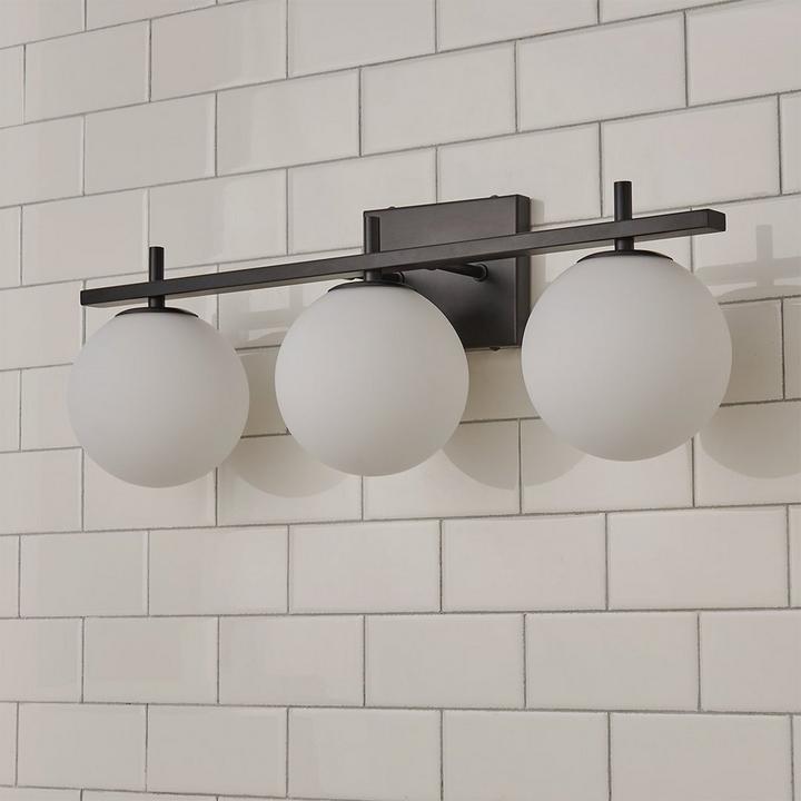 Graceful Opal Vanity Light - 3 Light | Shades of Light