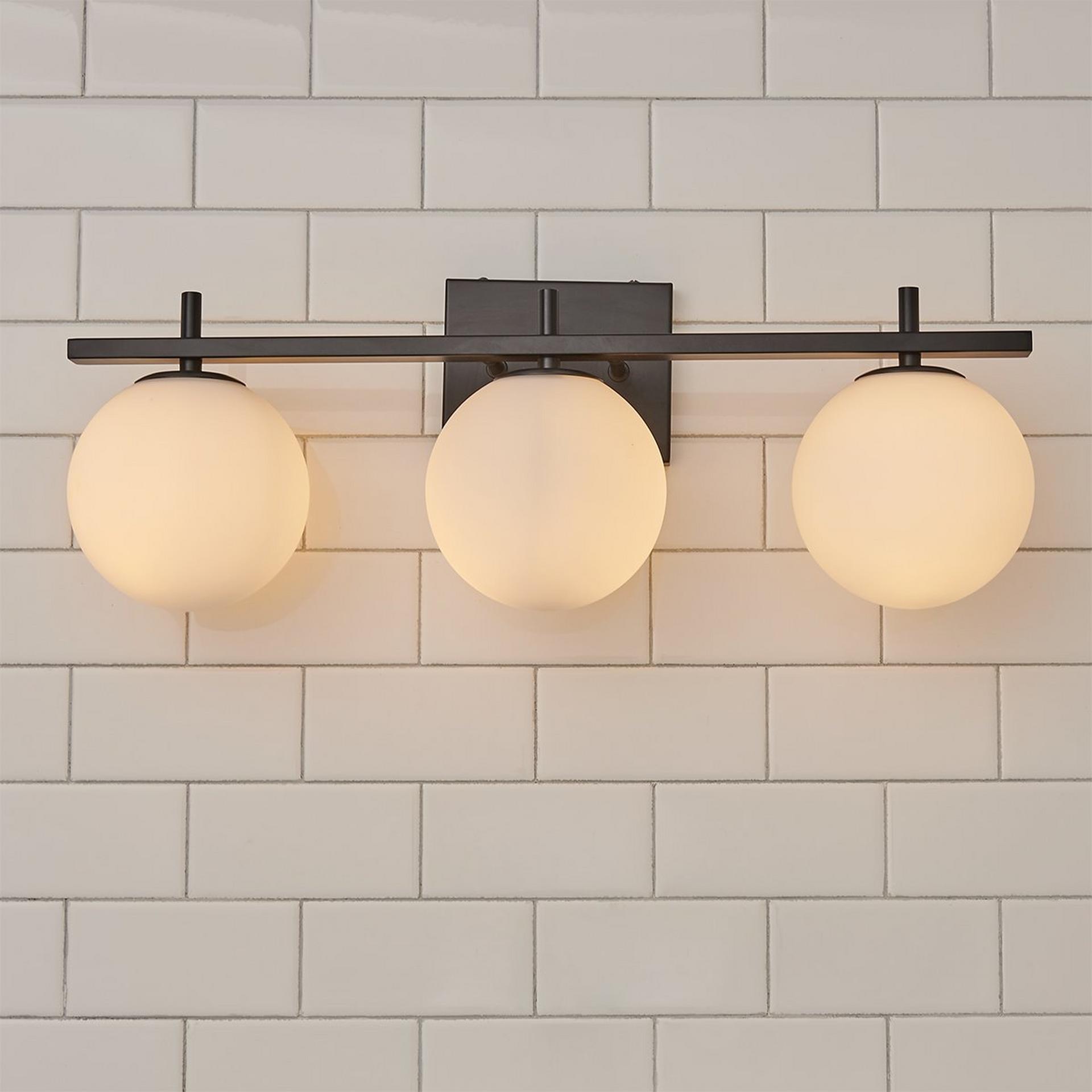 Graceful Opal Vanity Light - 3 Light | Shades of Light