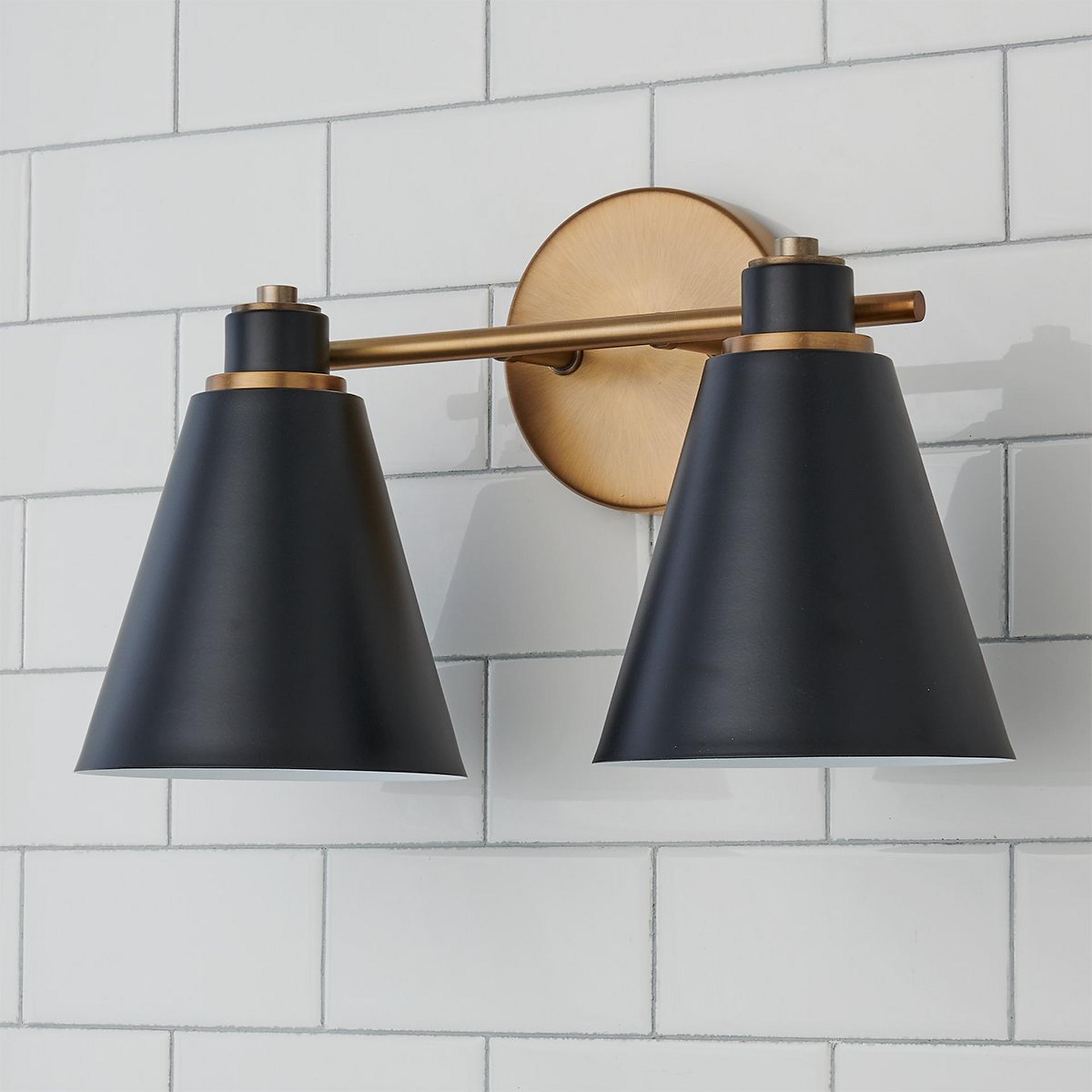 Jenovia Vanity Light - 2 Light | Shades of Light