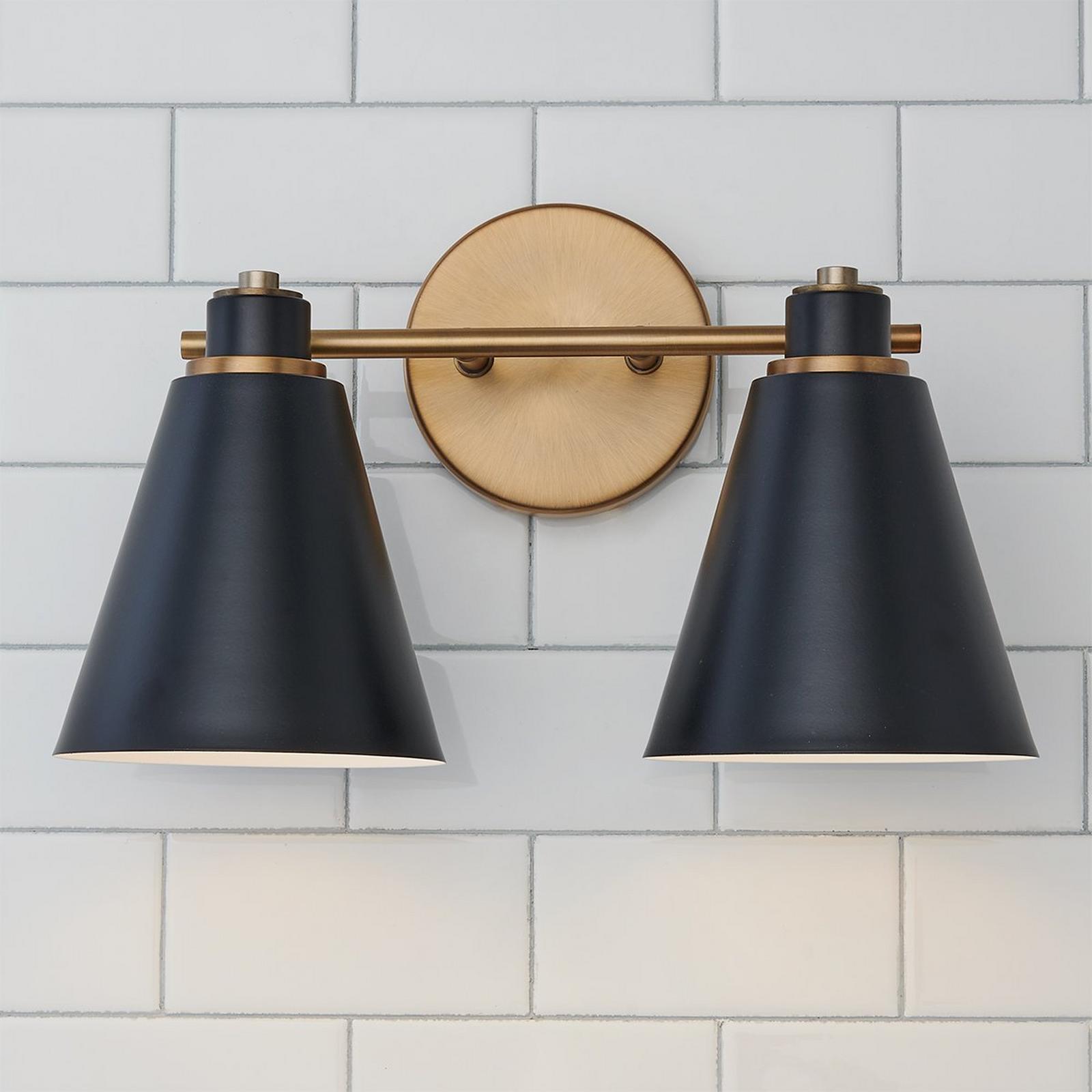 Jenovia Vanity Light - 2 Light | Shades of Light