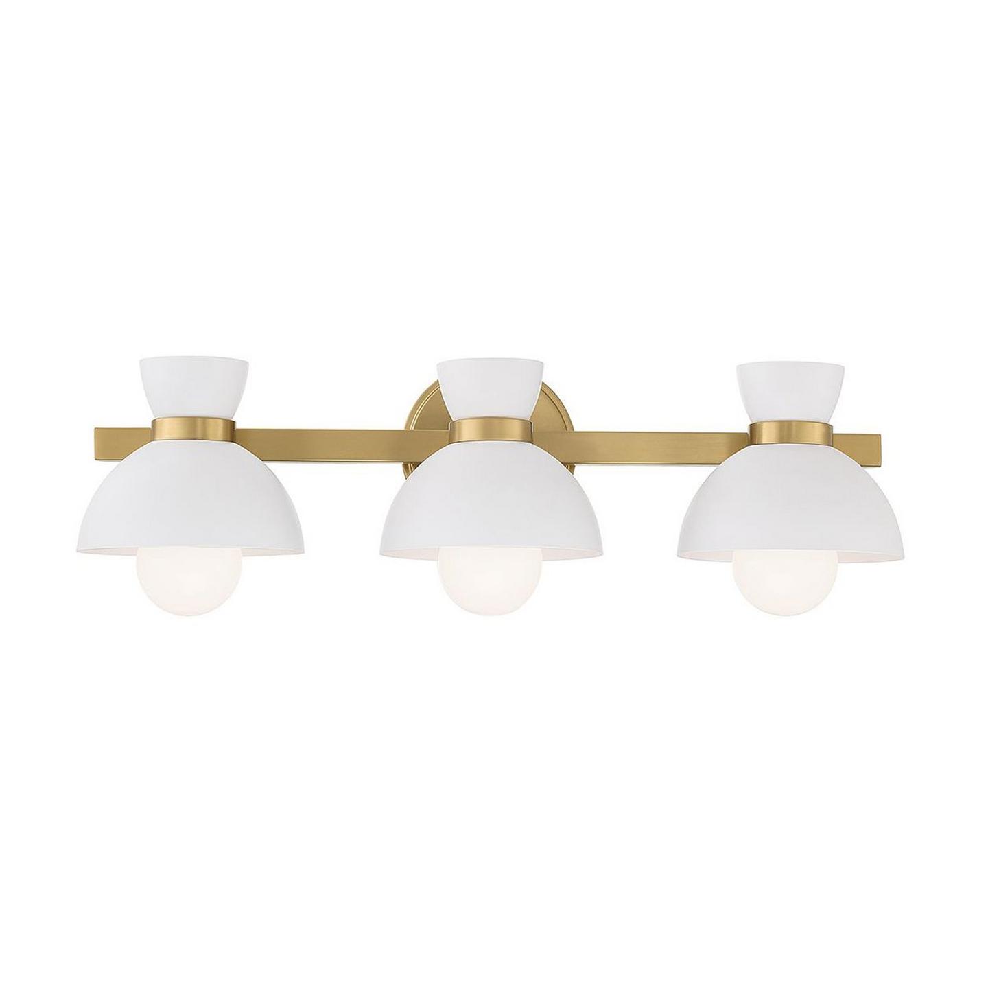 Janet Opaque Vanity Light - 3 Light | Shades of Light