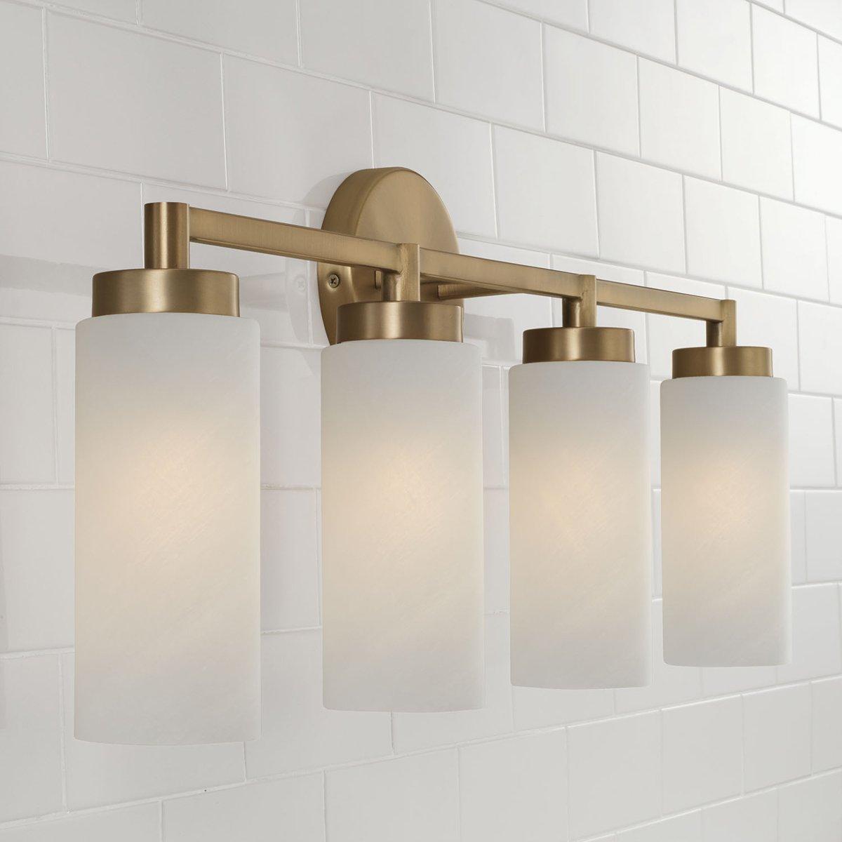 Aeolian Vanity Light - 4 Light | Shades of Light
