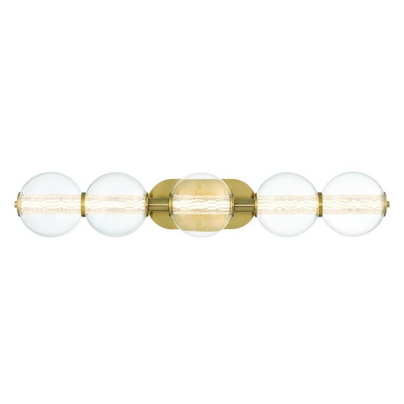 Spectrogram LED Vanity Light - 5 Light | Shades of Light