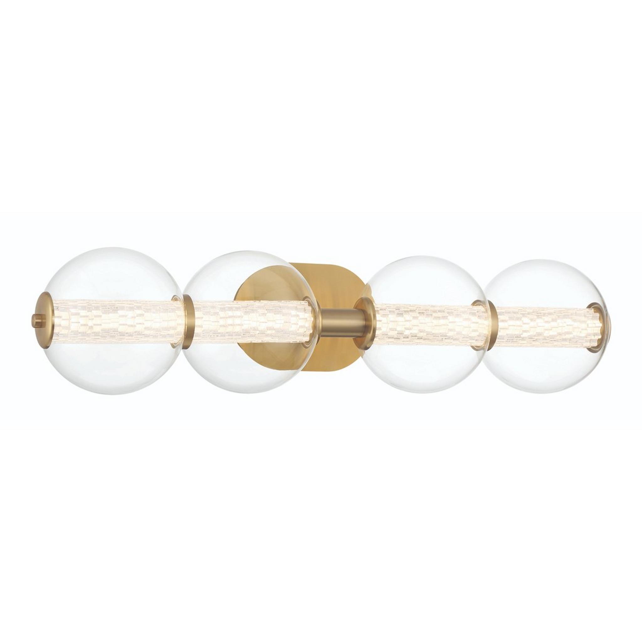 Spectrogram LED Vanity Light - 4 Light | Shades of Light