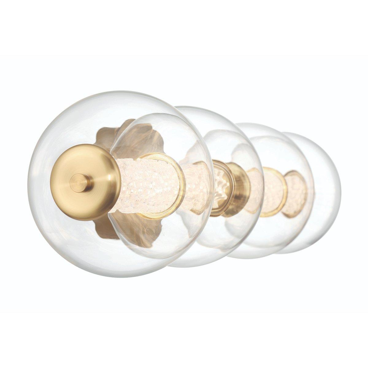 Spectrogram LED Vanity Light - 4 Light | Shades of Light