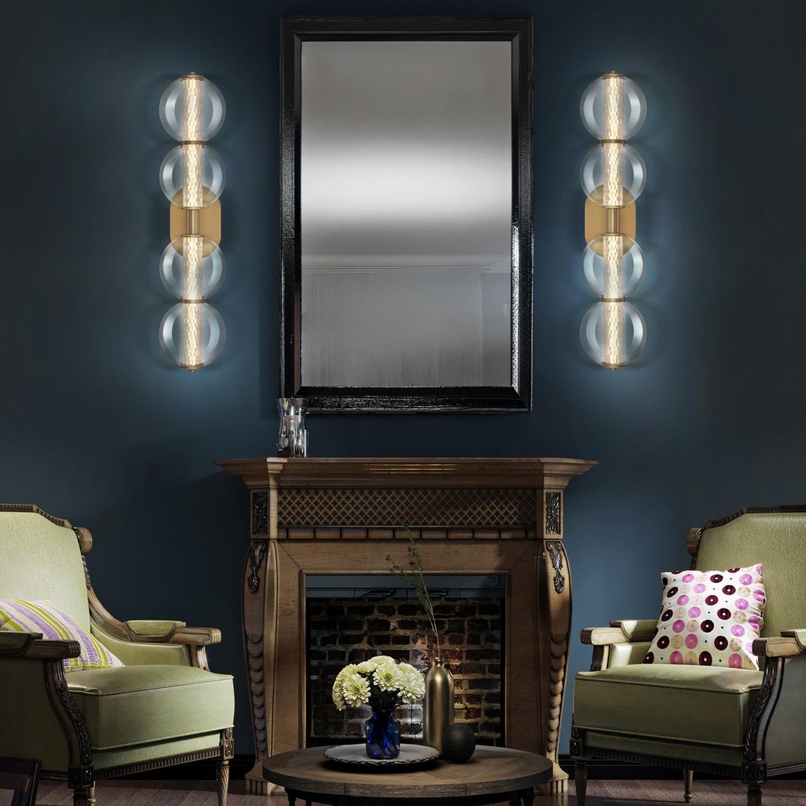 Spectrogram LED Vanity Light - 4 Light | Shades of Light