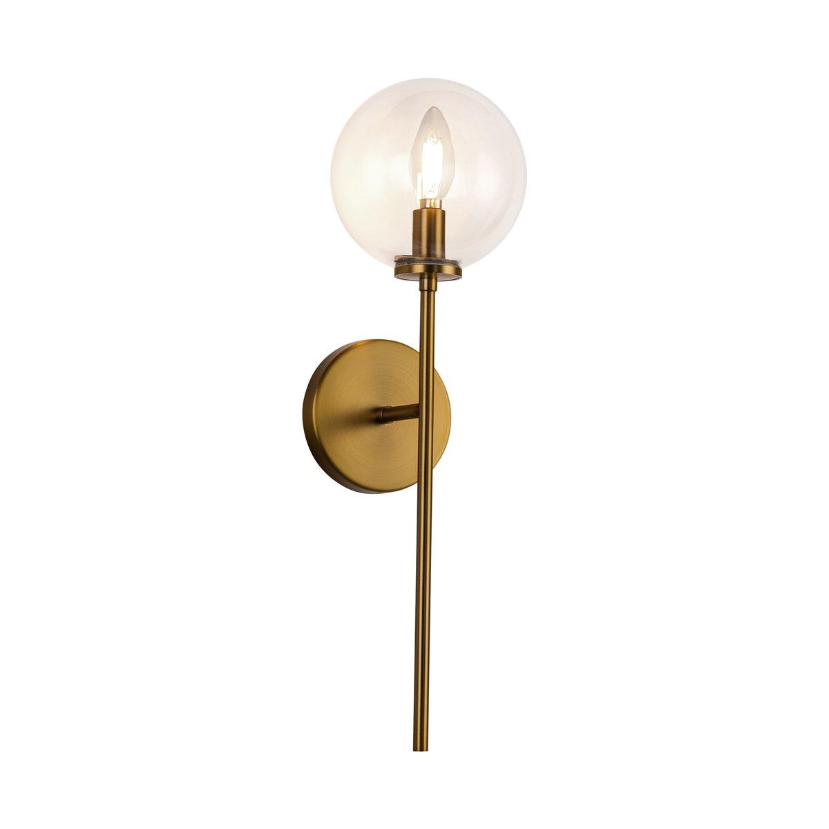 Algonac Bath Sconce - Clear | Shades of Light