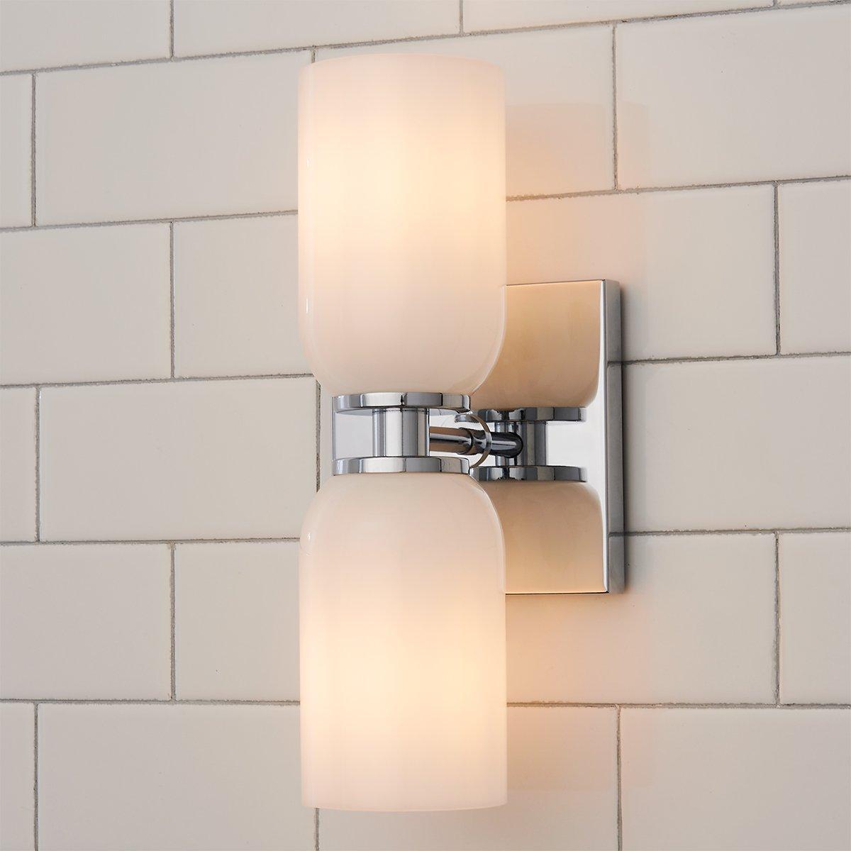 Devon Bath Sconce - 2 Light - Glass | Shades of Light