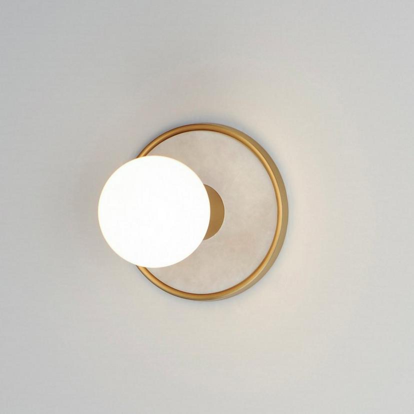 Starling Bath Sconce - Alabaster | Shades of Light
