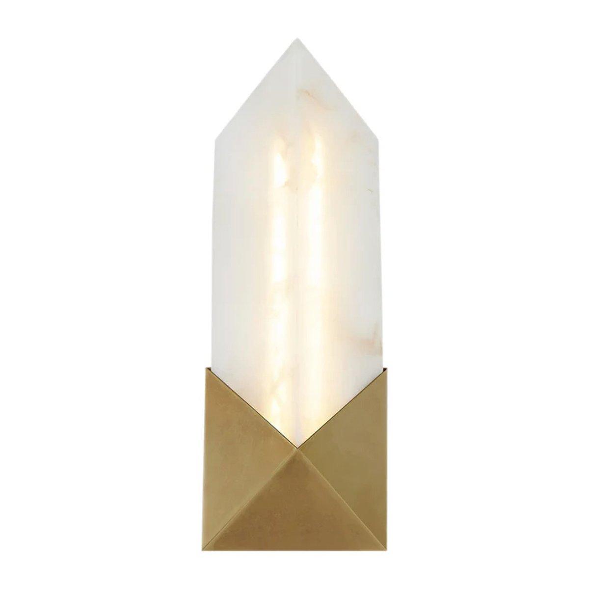 Merx Alabaster LED Bath Sconce | Shades of Light