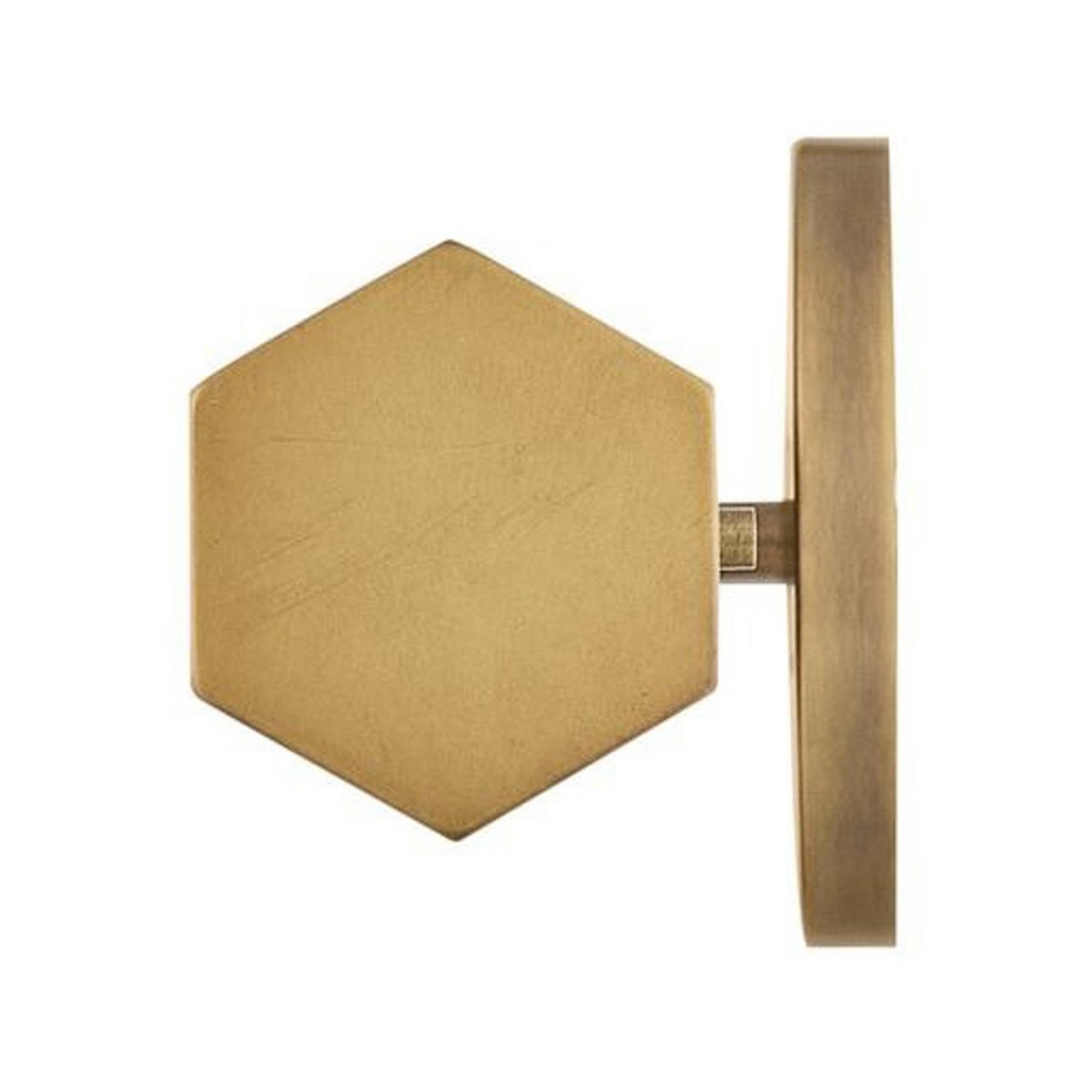Contemporary Hexagon LED Vanity Light - Large | Shades of Light