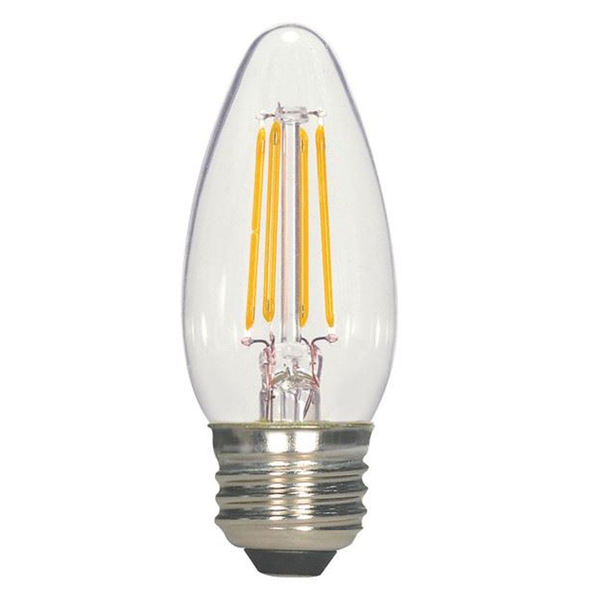 5.5 Watt Torpedo Medium Base LED Bulb - Clear 2700K | Shades of Light