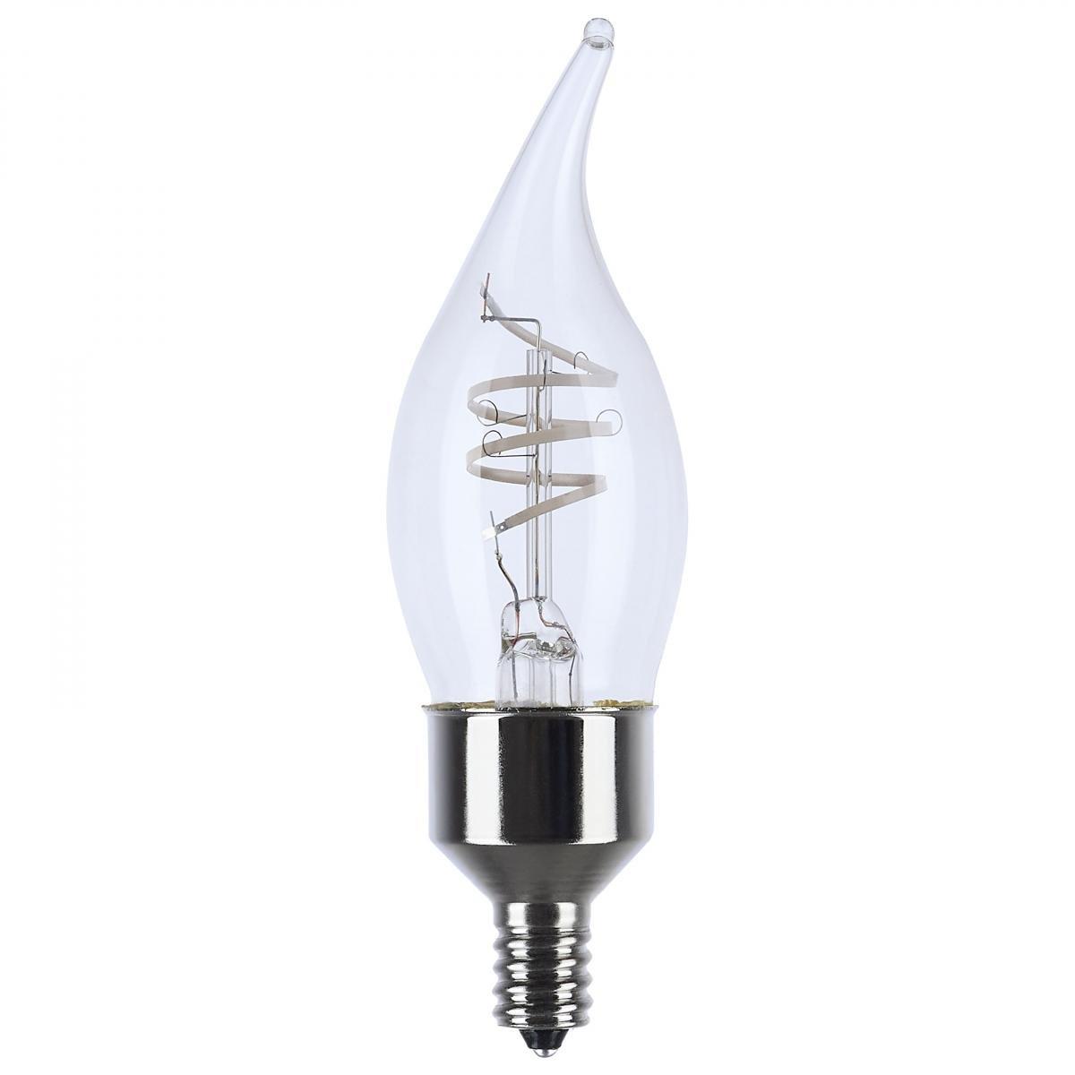 4 Watt CA11 Gray Coil Filament Candelabra Base Bulb | Shades of Light