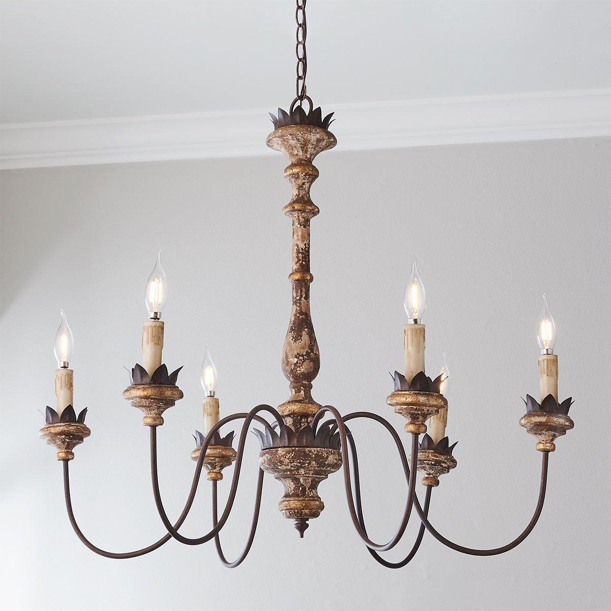Weathered Cottage Chandelier | Shades of Light