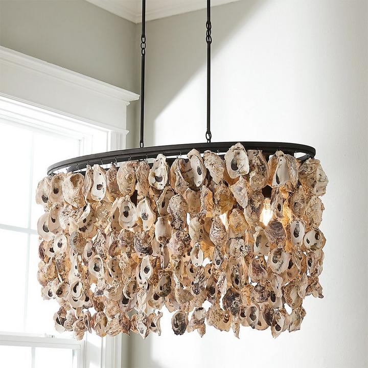 Seaside Oyster Shell Chandelier | Shades of Light