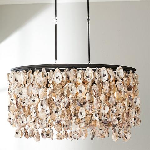 Seaside Oyster Shell Chandelier | Shades of Light