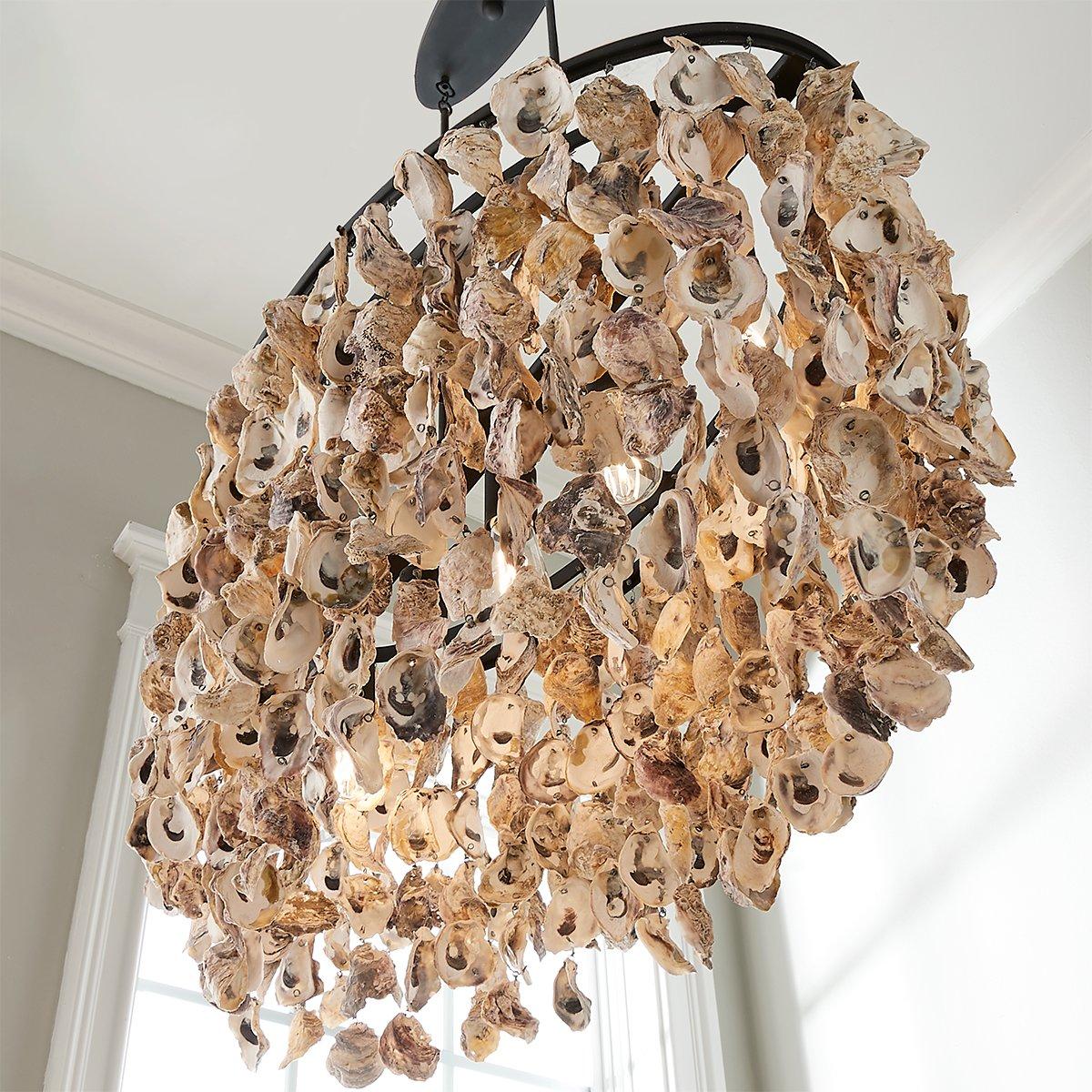 Seaside Oyster Shell Chandelier | Shades of Light
