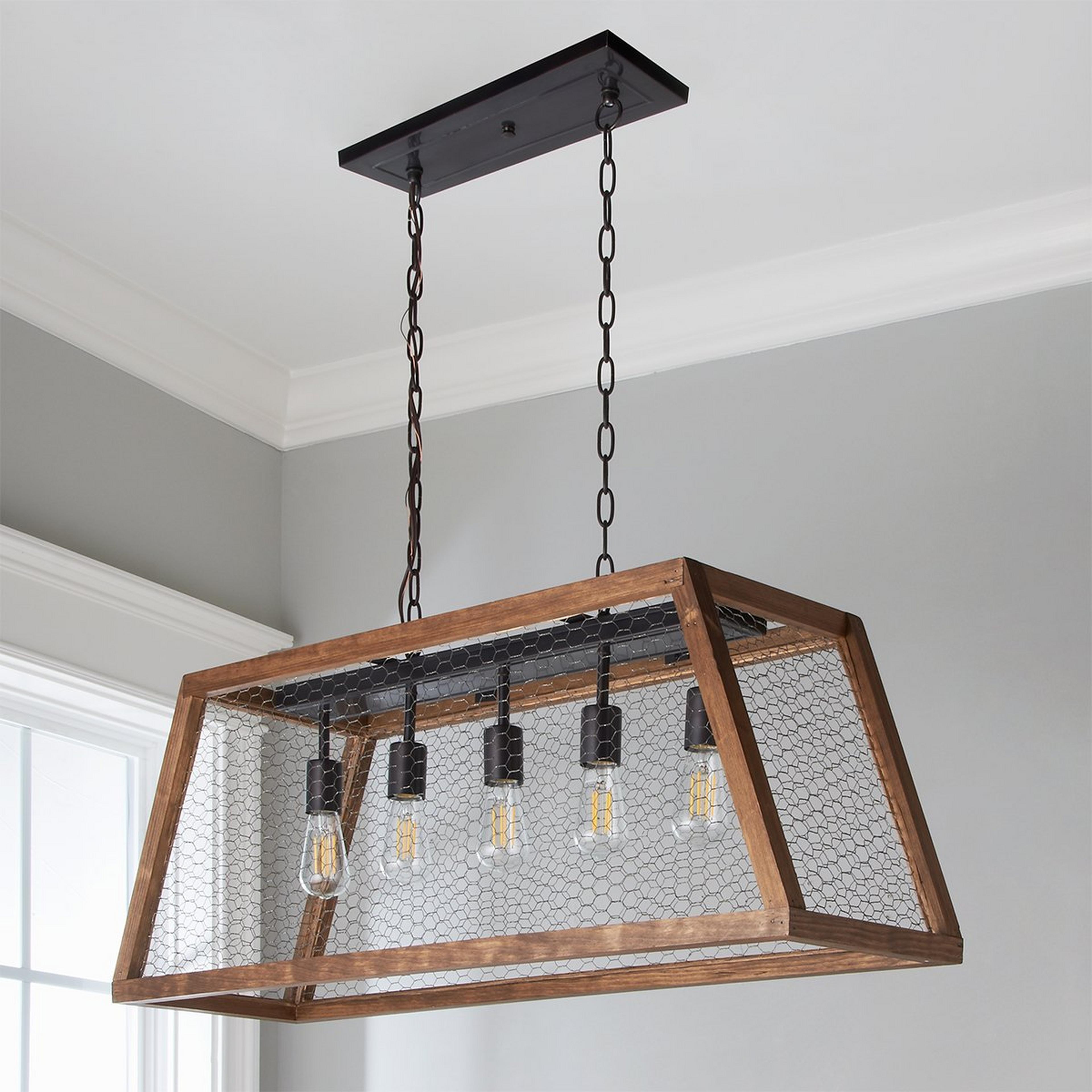 Chicken Wire Lighting