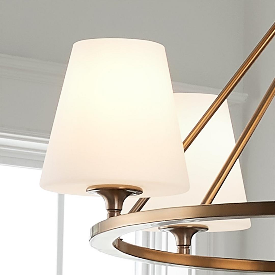 Transitional Jamestown Chandelier | Shades of Light