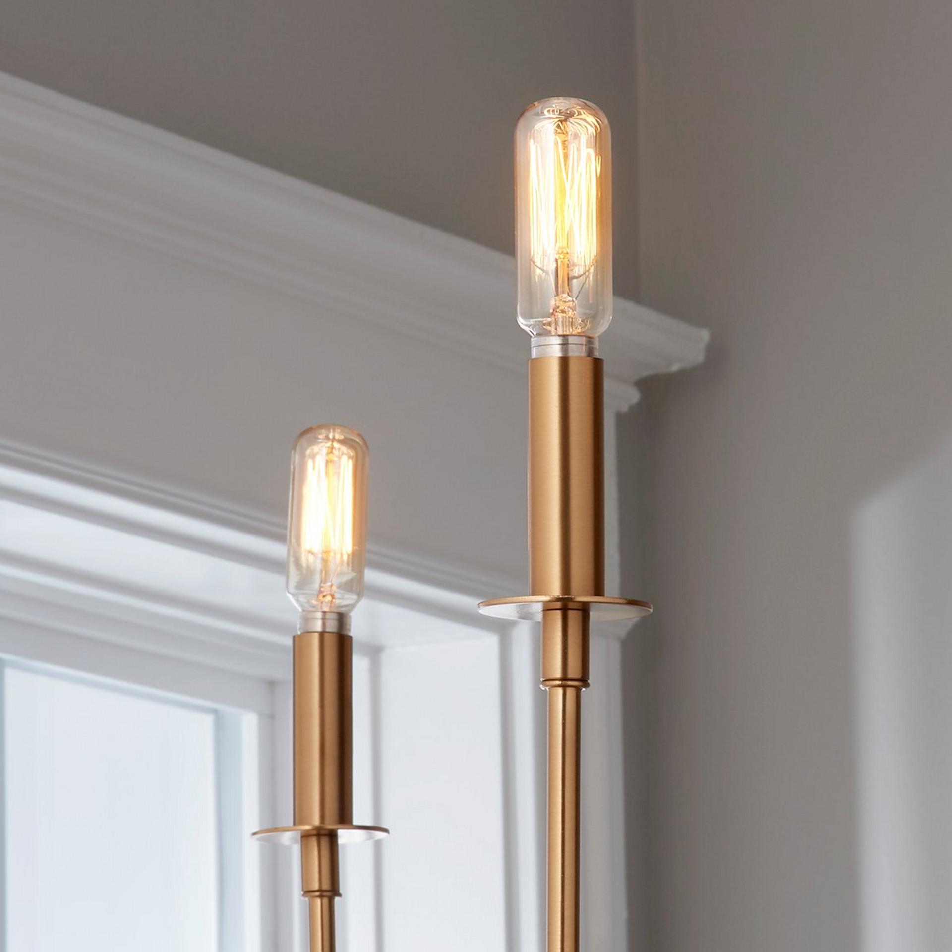 Elongated Spoke Chandelier | Shades of Light