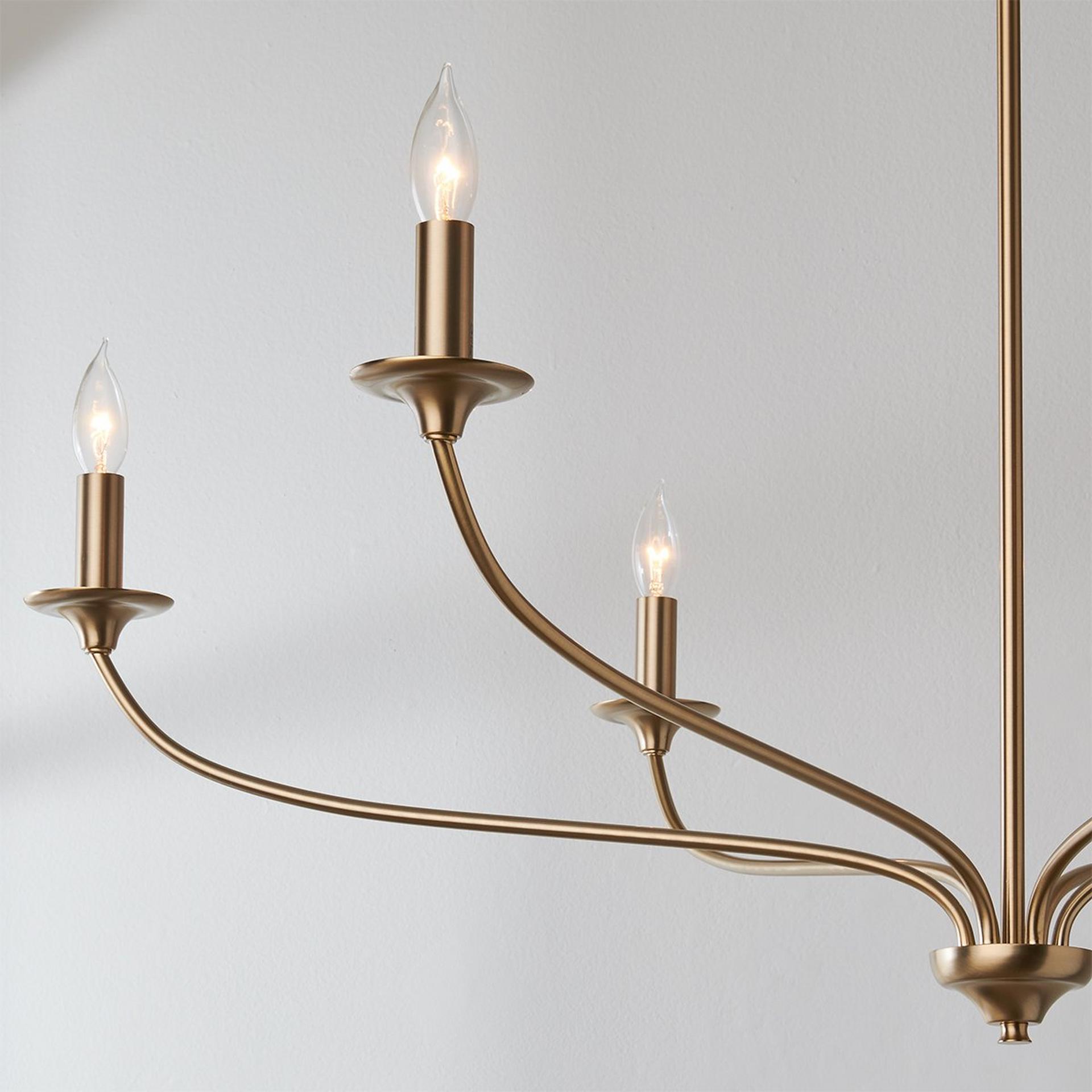 Alainey Chandelier - 6 Light | Shades of Light