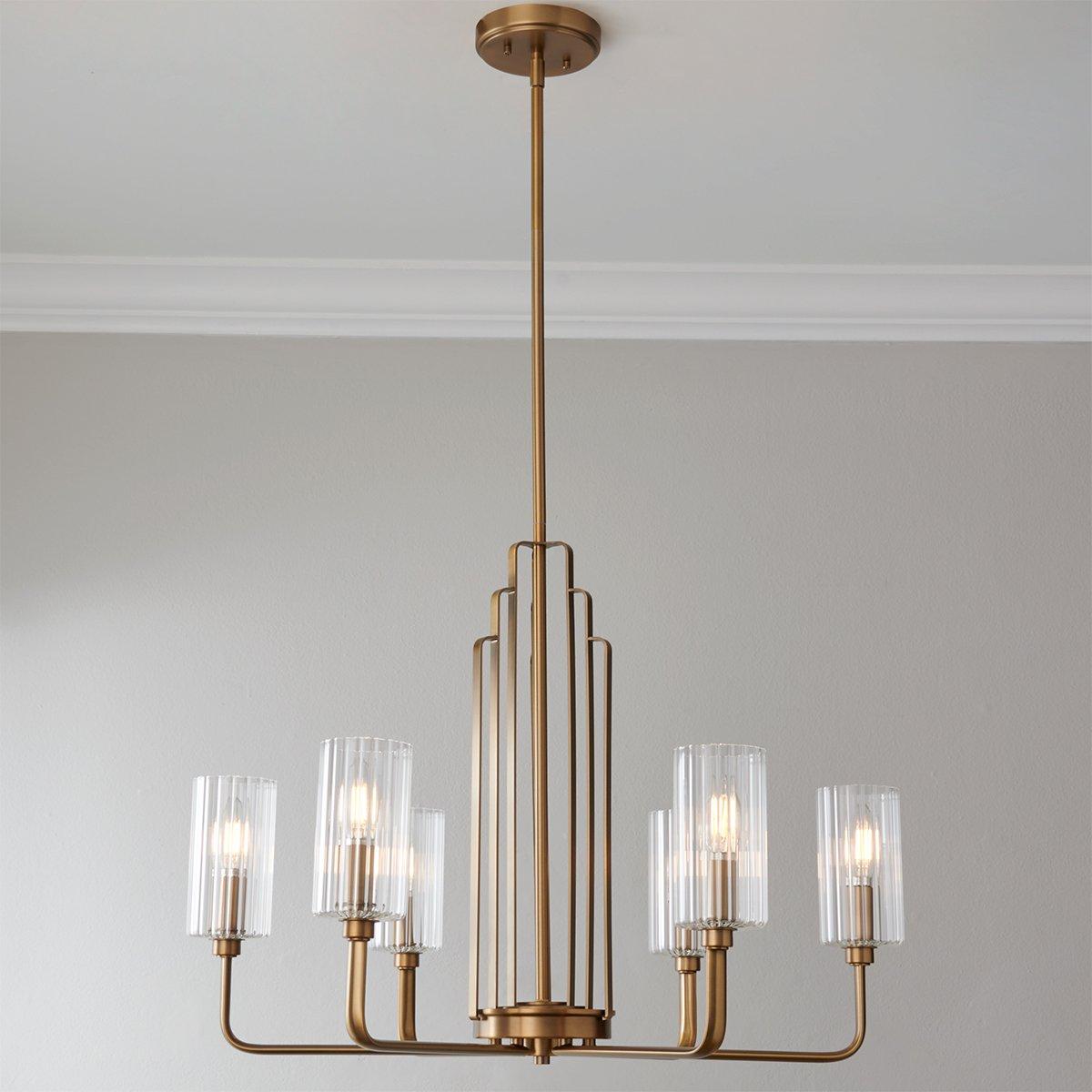 Wunderly Chandelier - 6 Light | Shades of Light