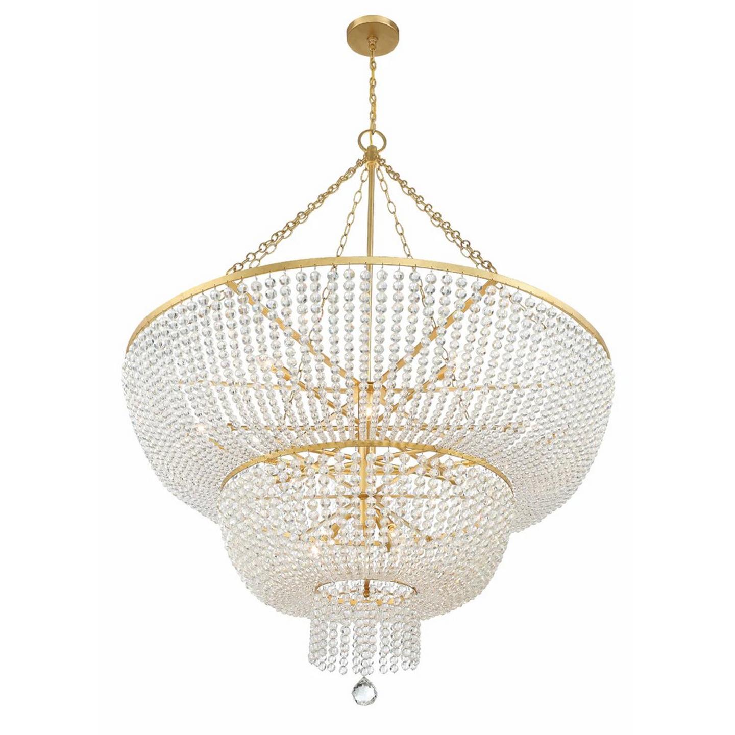 Sophisticated Sophie Tiered Chandelier - 15 Light | Shades of Light
