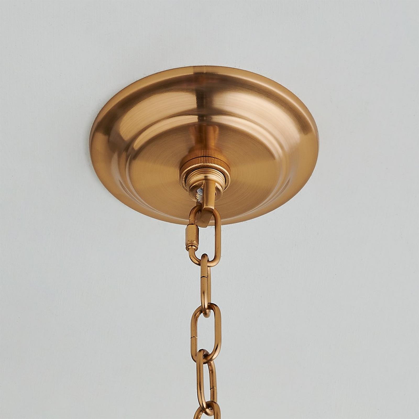 Moderately Modern Two-Tier Chandelier | Shades of Light