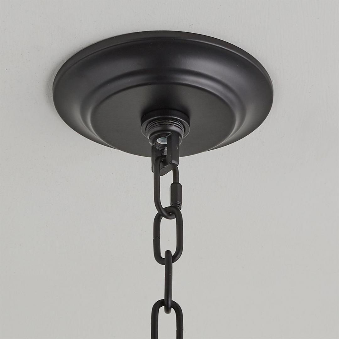 Moderately Modern Two-Tier Chandelier | Shades of Light