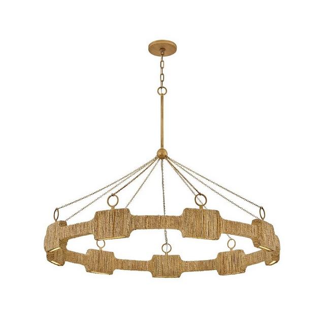 Crenelated Ring LED Chandelier - Large | Shades of Light