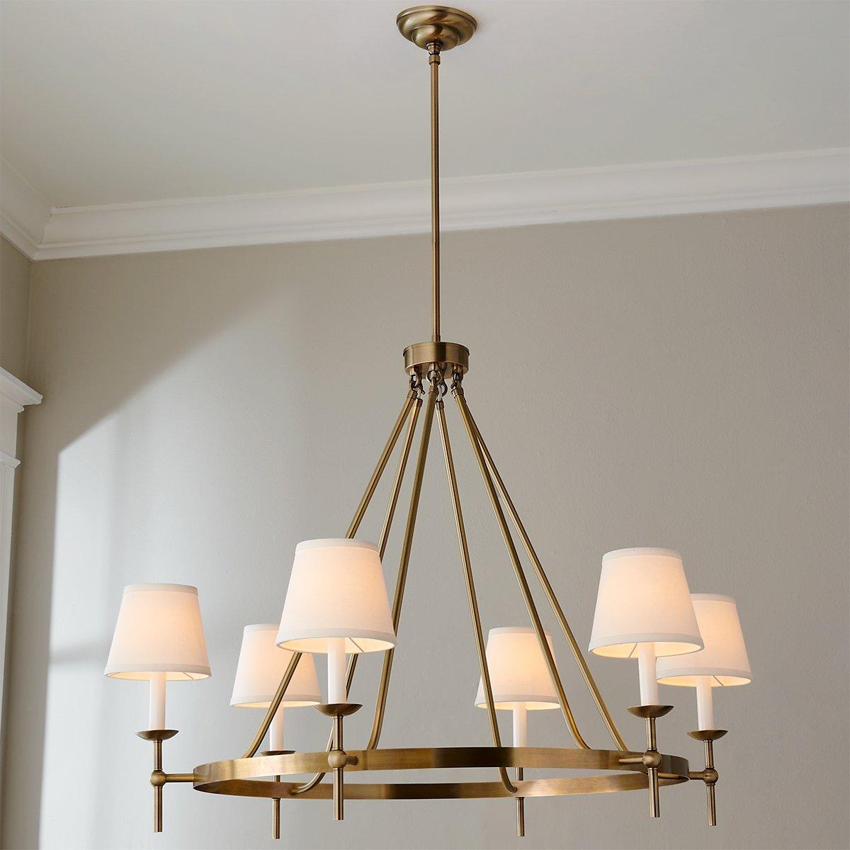 Erin & Ben Co. Watkins Chandelier - 6 Light | Shades of Light