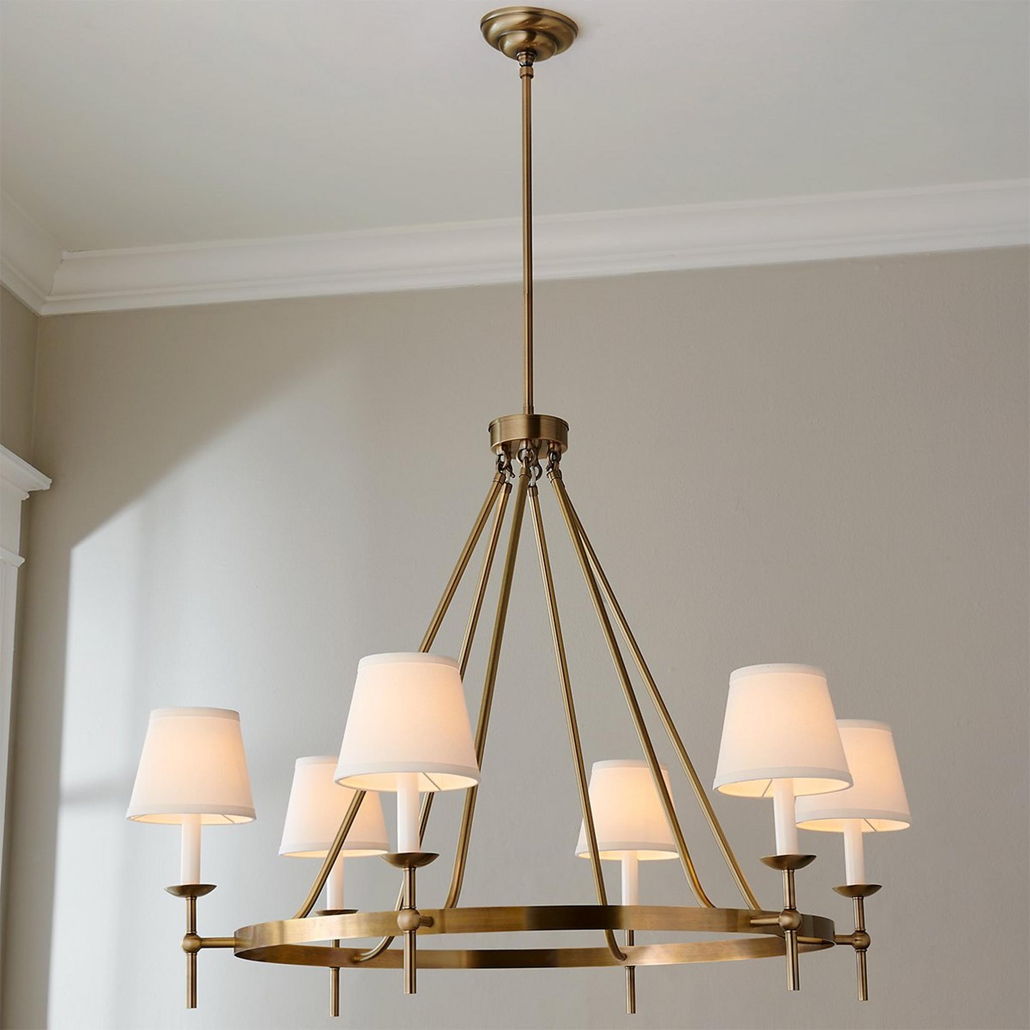 Erin & Ben Co. Watkins Chandelier - 6 Light | Shades of Light