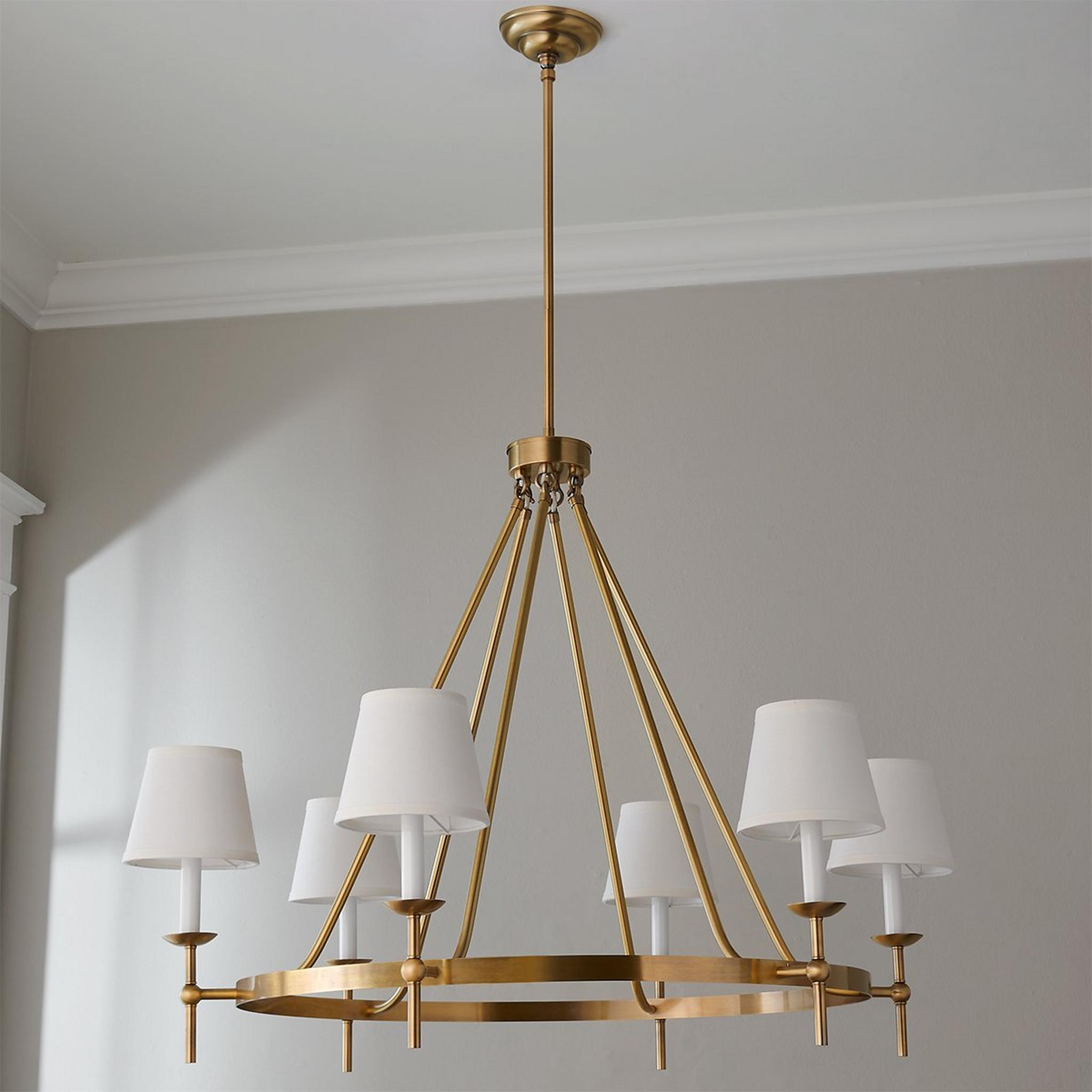Erin & Ben Co. Watkins Chandelier - 6 Light | Shades of Light