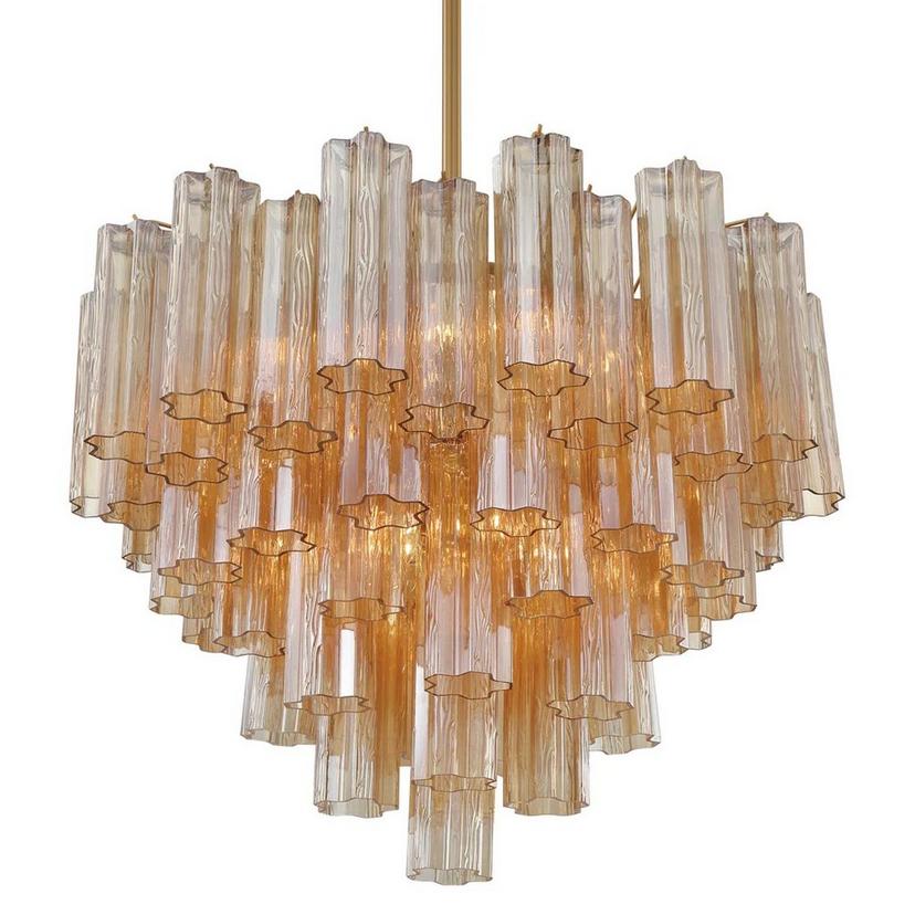 Imondo Chandelier - 12 Light - Amber | Shades of Light