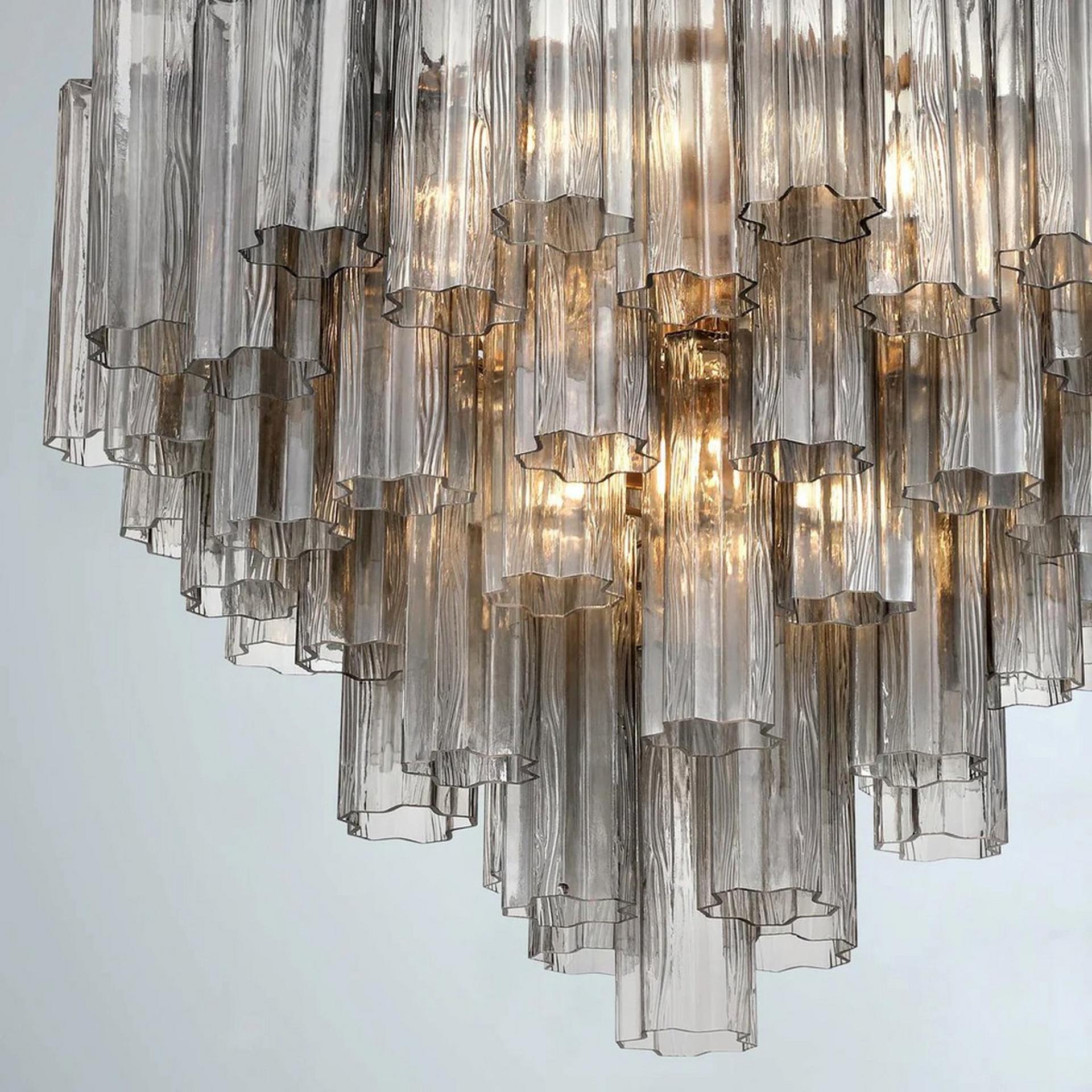 Imondo Chandelier - 12 Light - Smoke | Shades of Light