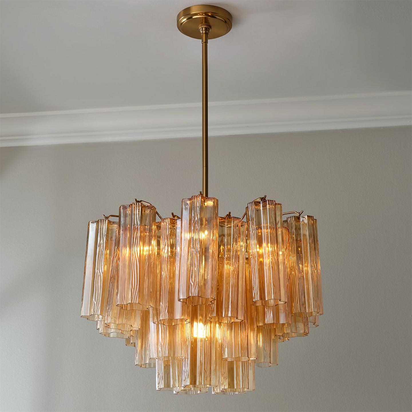 Imondo Chandelier - 6 Light - Amber | Shades of Light