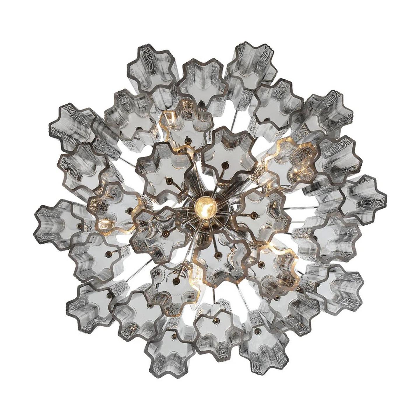 Imondo Chandelier - 6 Light - Smoke | Shades of Light