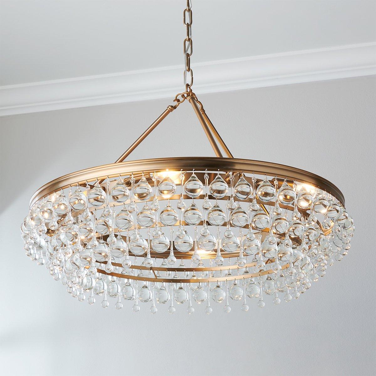 Crystal Ball Wedding Cake Chandelier | Shades of Light