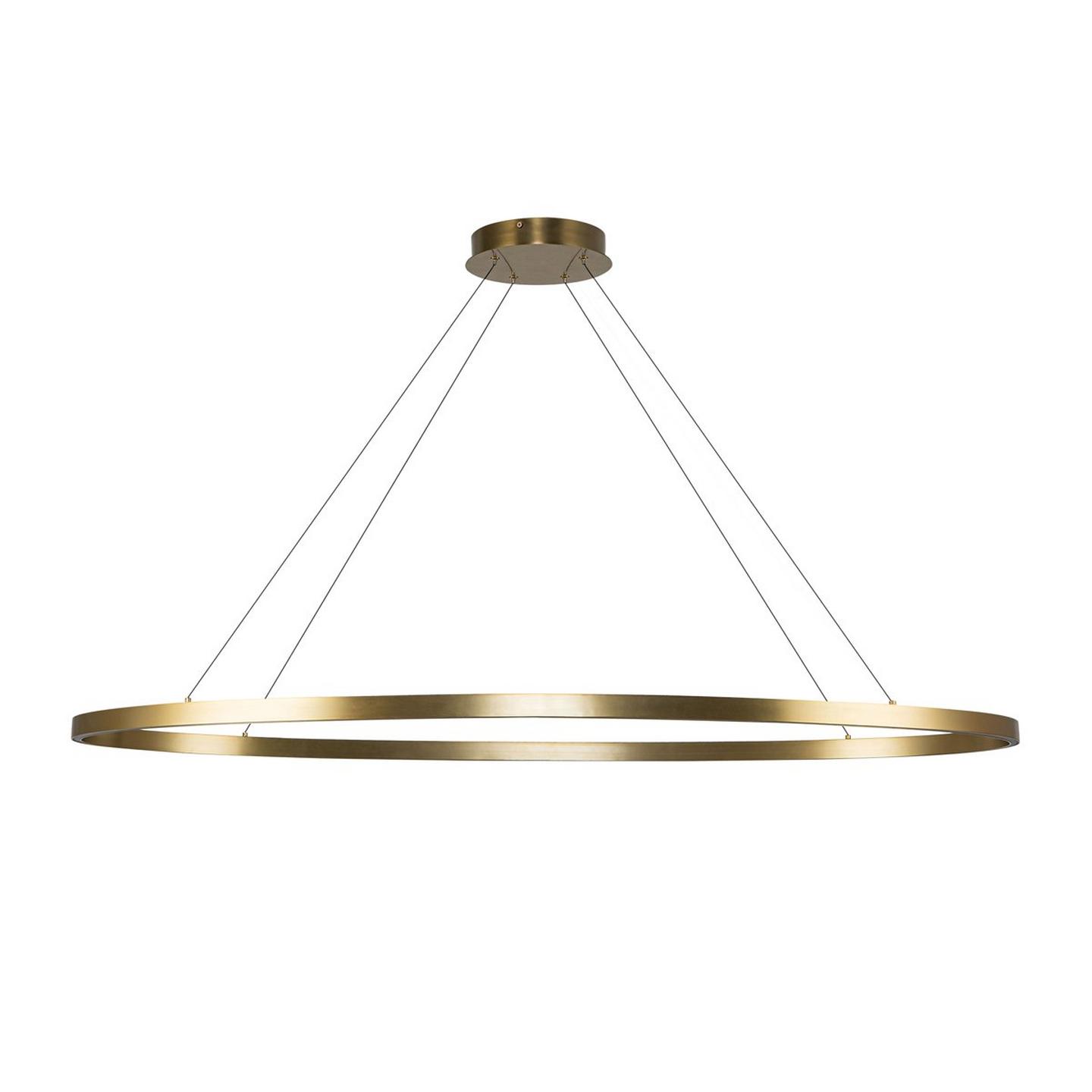 Gleaming Halo LED Chandelier - Medium | Shades of Light