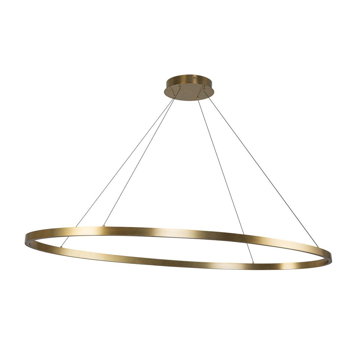 Gleaming Halo LED Chandelier - Medium | Shades of Light