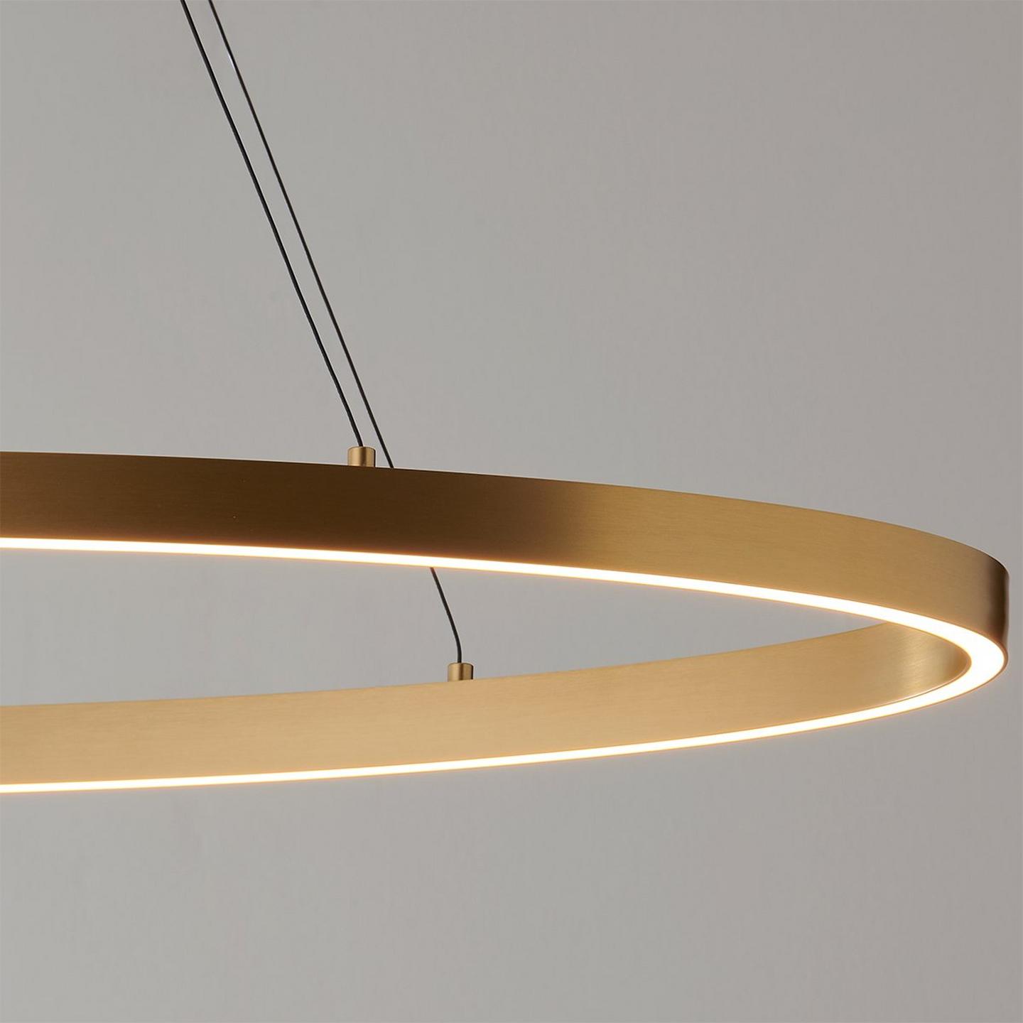 Gleaming Halo LED Chandelier - Small | Shades of Light